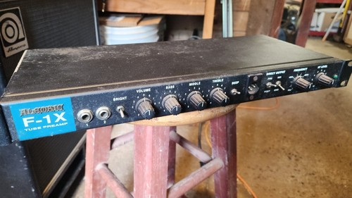 Alembic F‑1X Tube Bass Rack Mount Preamp – Legendary Warm Bass Tone | eBay