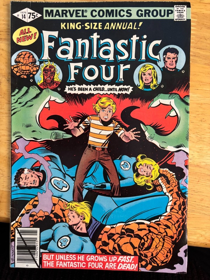 FANTASTIC FOUR : 3 Annuals #s 14, 17 & 18. Marvel 1979, 83 & 84. | eBay