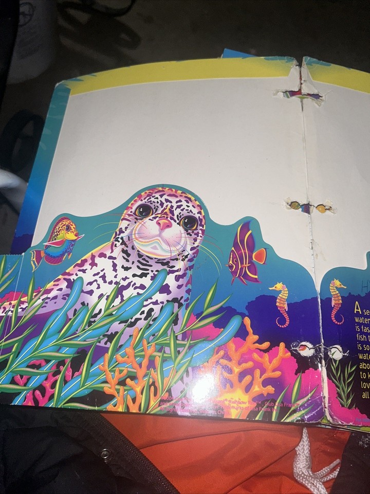 Lisa Frank's "Rainbow Reef" Seal Pup is a vintage design | eBay UK