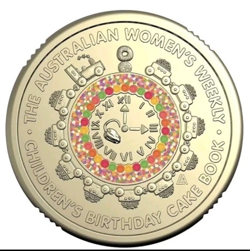 2025 Australian Women’s Weekly Children’s Birthday $1 Coin Set in Tube+ ...