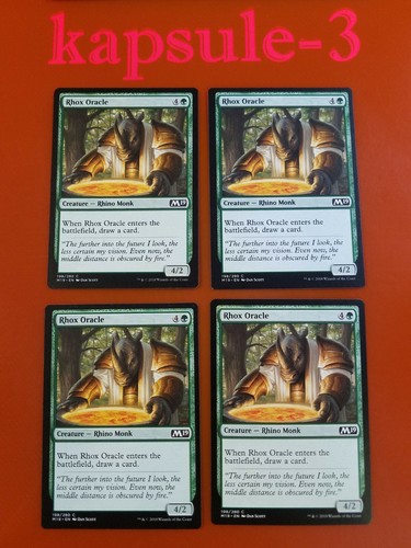 4x Rhox Oracle | M19 Core Set 2019 | MTG Magic Cards | eBay