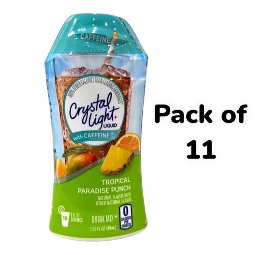 x11 Crystal Light Tropical Paradise Punch Liquid Water Enhancer ...