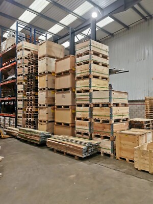 Large Euro Wooden Storage Pallet Box / Crate For Packing Export ...