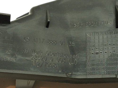 NEW GENUINE MERCEDES BENZ AIR DEFLECTOR OEM PART # A 1178880138 | eBay