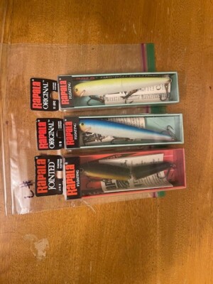 rapala New In Box Set of 3 Lures #7 - | eBay