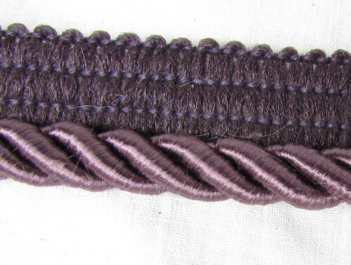 Twisted lip piping cord sewing trims for pillows upholstery crafts ...