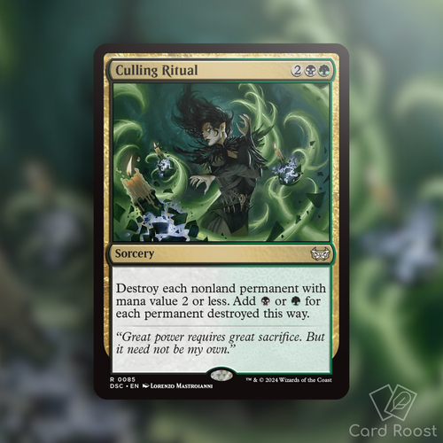 MTG Magic Culling Ritual 0085 Commander: Duskmourn: House of Horror DSC ...