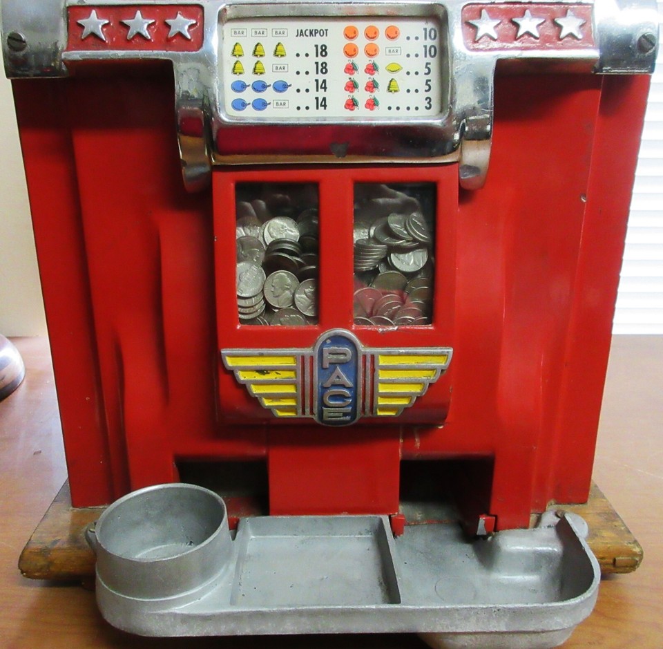 Pace Harold's Club 5c Slot Machine circa 1930's Fully Restored | eBay