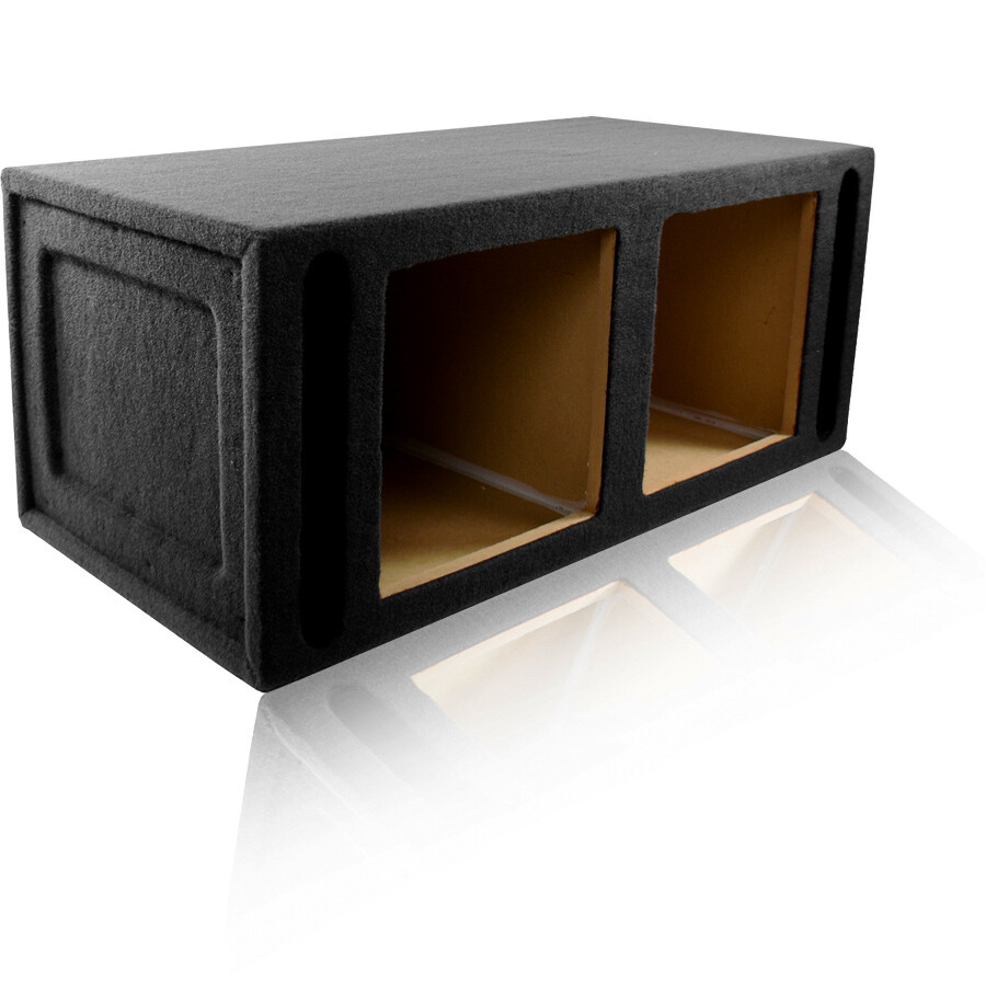 2.44 ft³ Ported MDF Enclosure for Dual 12" Kicker SoloBaric L7 Square ...