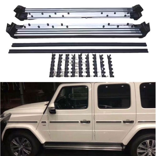 2Pcs Side Step Pedal Running Board Fits for Mercedes Benz G Class W463 ...
