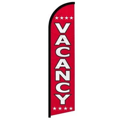 Vacancy Windless Advertising Swooper Flag Real Estate Management Flag ...