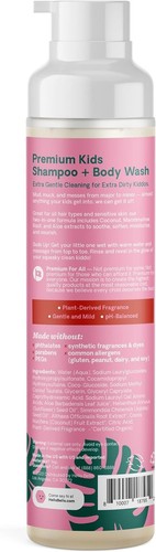 Hello Bello Watermelon Shampoo & Body Wash - Hypoallergenic ...