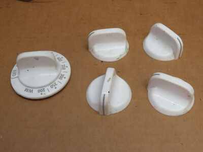 Kenmore GE Range Control Knob Set -4+1 Part # WB03K10102 WB03K10079 | eBay