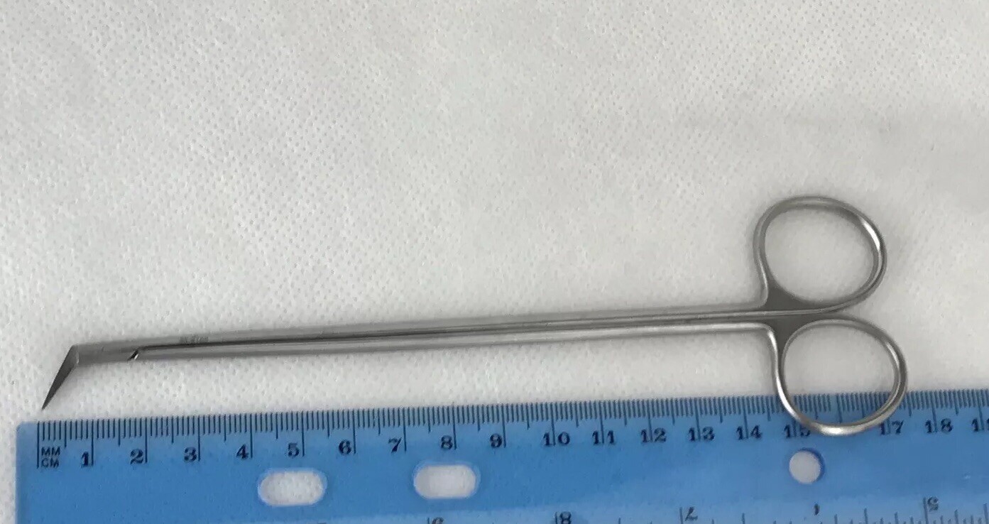 PILLING 352166 Pilling Coronary Potts Scissors Angled 60° 16mm Blades 7 ...