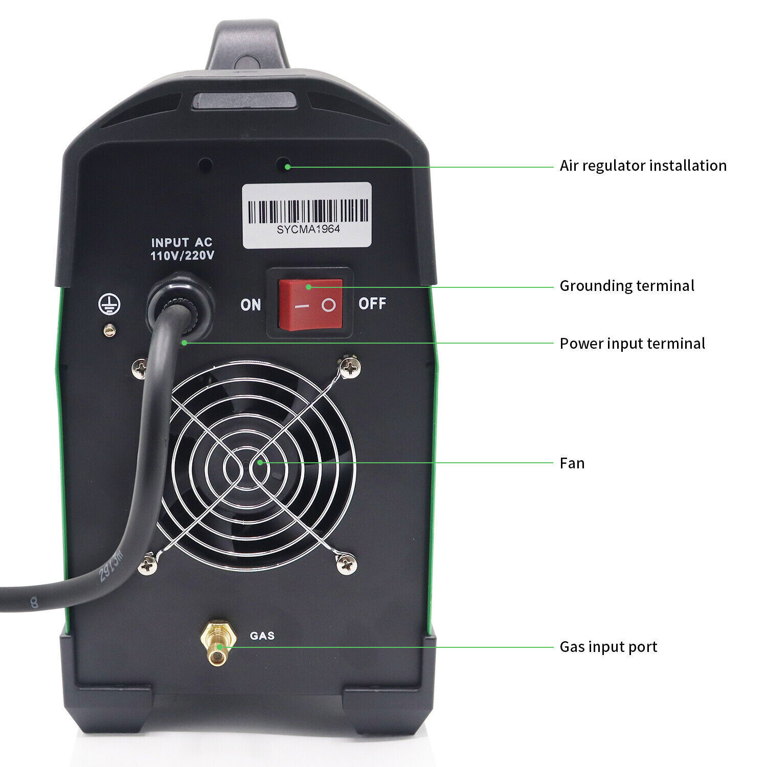 TIG200P 200A Tig Welder AC DC 110 220 HF IGBT Inverter Welding ...