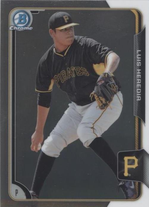 2015 Bowman - Chrome Prospects Luis Heredia #BCP127 (RC) for sale online | eBay