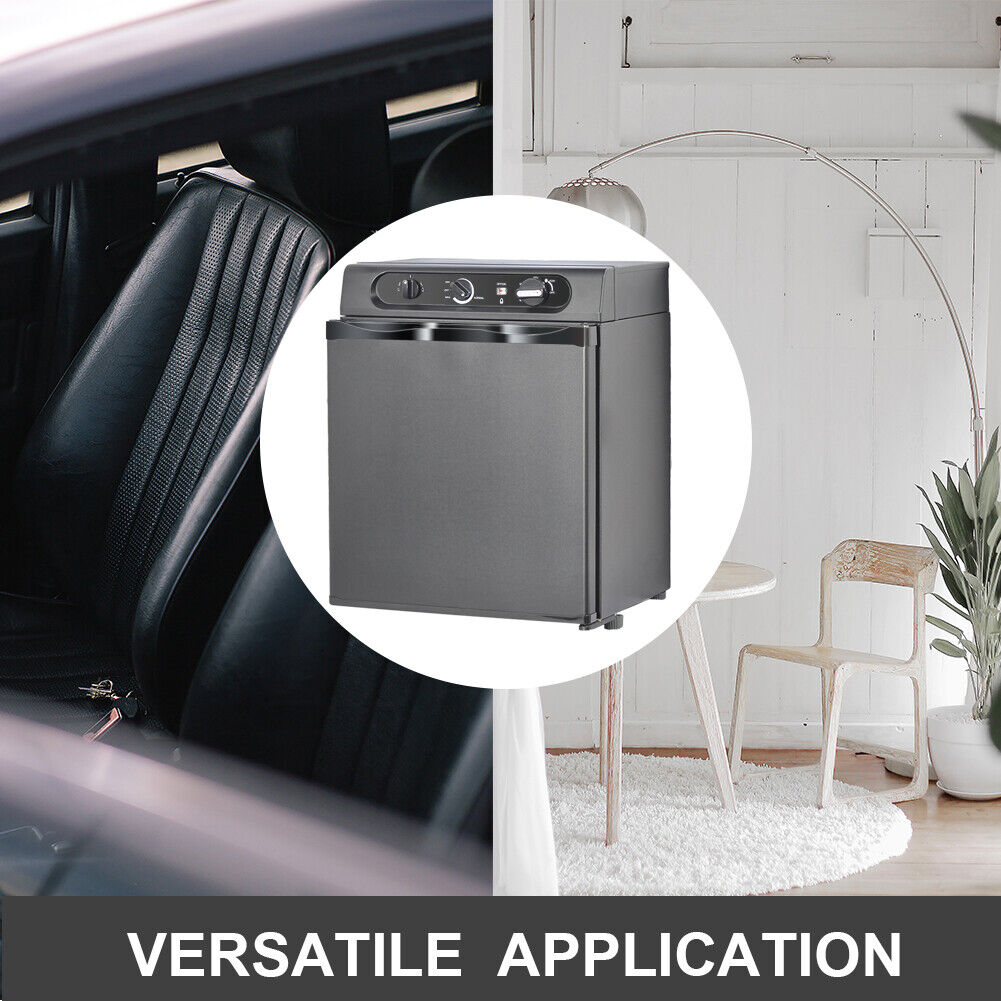 SMAD 1.4 Cu Ft Mini Propane Gas Refrigerator DC 12V Fridge Camper Van ...