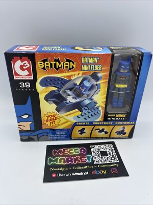 C3 Construction Batman Mini Flyer 39pc Set Sealed New NIB 2004 | eBay