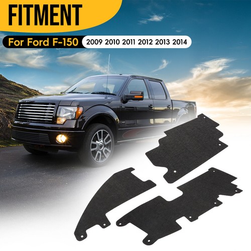 For 2009-2014 Ford F150 & Raptor Radiator Grille Air Deflector Set w ...