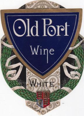 LOVELY VINTAGE DIE CUT DRINKS LABEL OLD PORT WINE | eBay UK