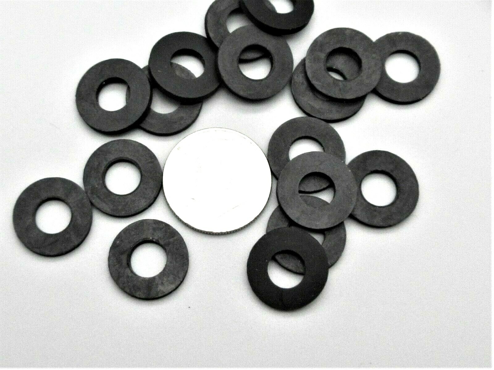 6mm Metric Rubber Washers 13MM OD X 6mm ID X 1.6mm Thick Various Pack ...