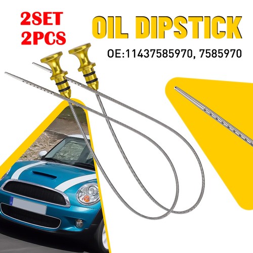 2X Engine Oil Dipstick Dip Stick For Mini Cooper R55 R56 R57 R58 R59 ...