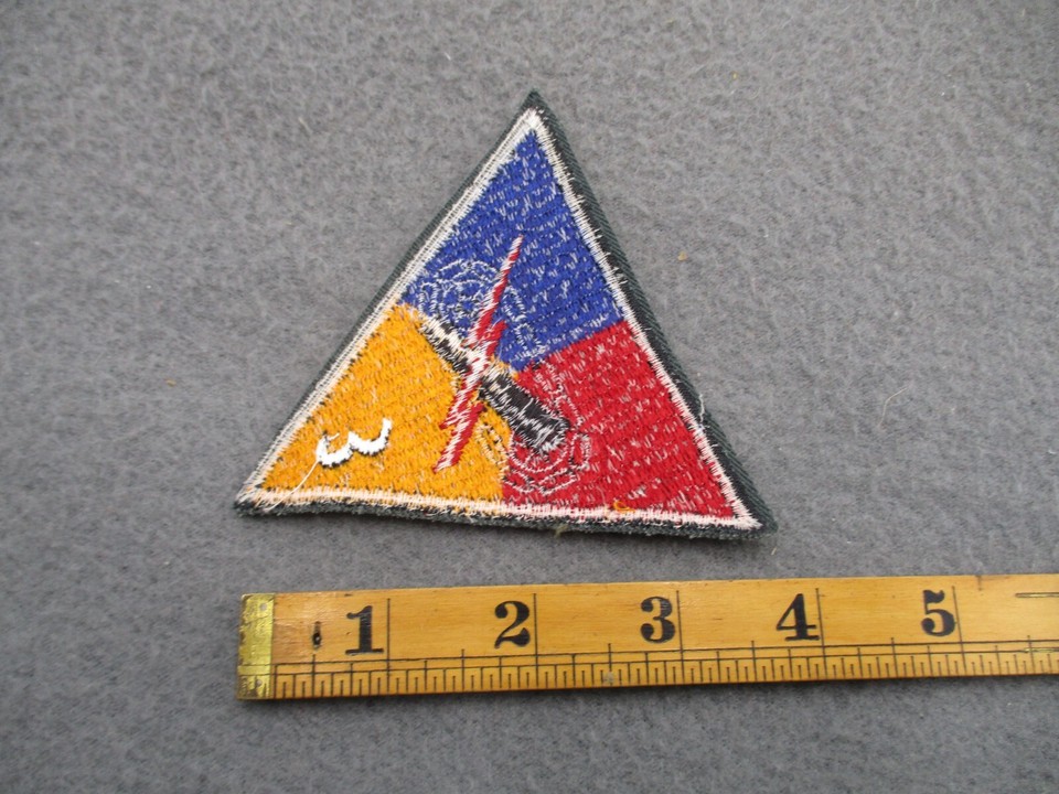 US Army 3rd Armored Division Patch S6,, | eBay