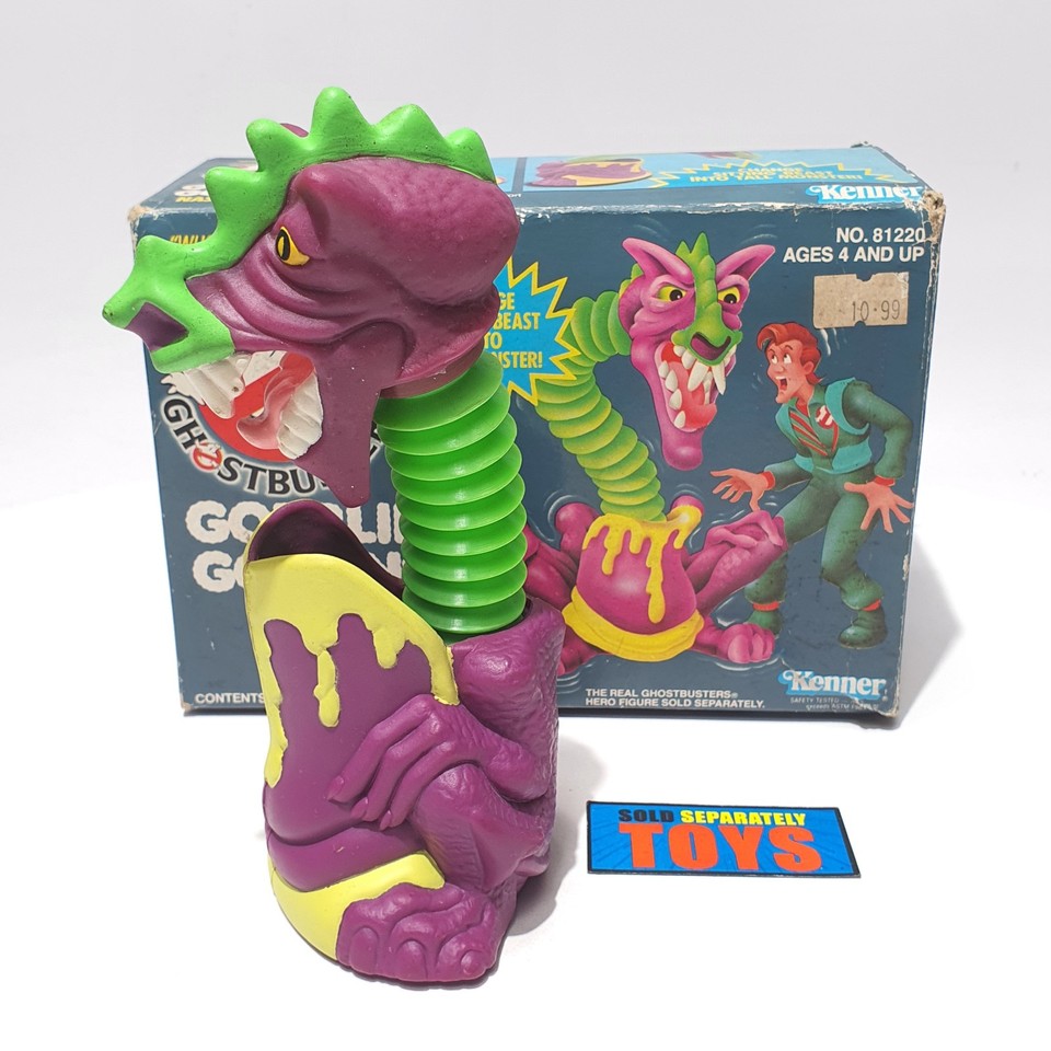 The Real Ghostbusters Gobblin Goblins NASTY NECK in box COMPLETE 1986 ...