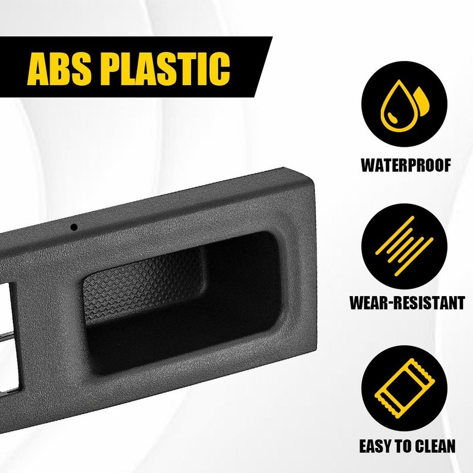 Front Rear LH RH For 12-14 Toyota Yaris Window Switch Bezel Trim Panel ...