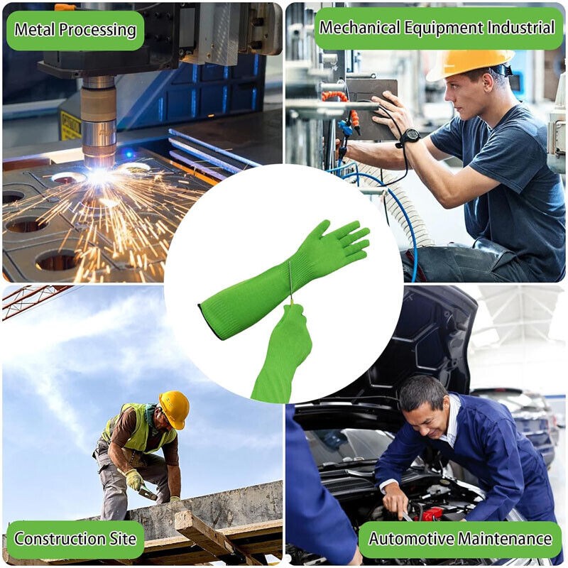 UK Long Gardening Gloves Scratch Proof Gloves Protect Hands And Arms ...