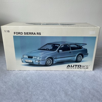 Auto Art Ford Sierra Cosworth 1:18 Scale Model Car Moonstone Blue Brand ...