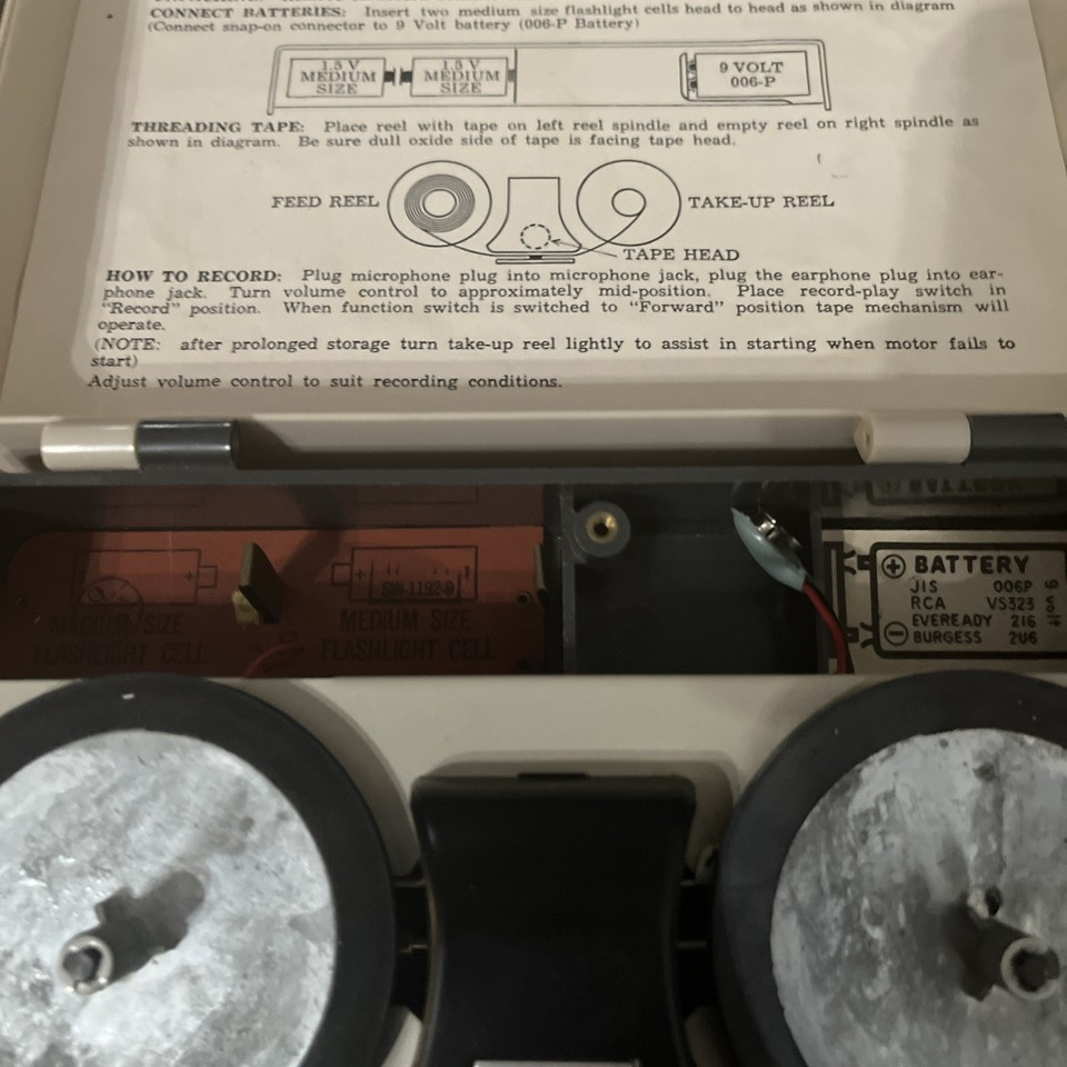 LLOYD'S Model/TP-417 Transistor Tape Recorder Reel To Reel (untested ...