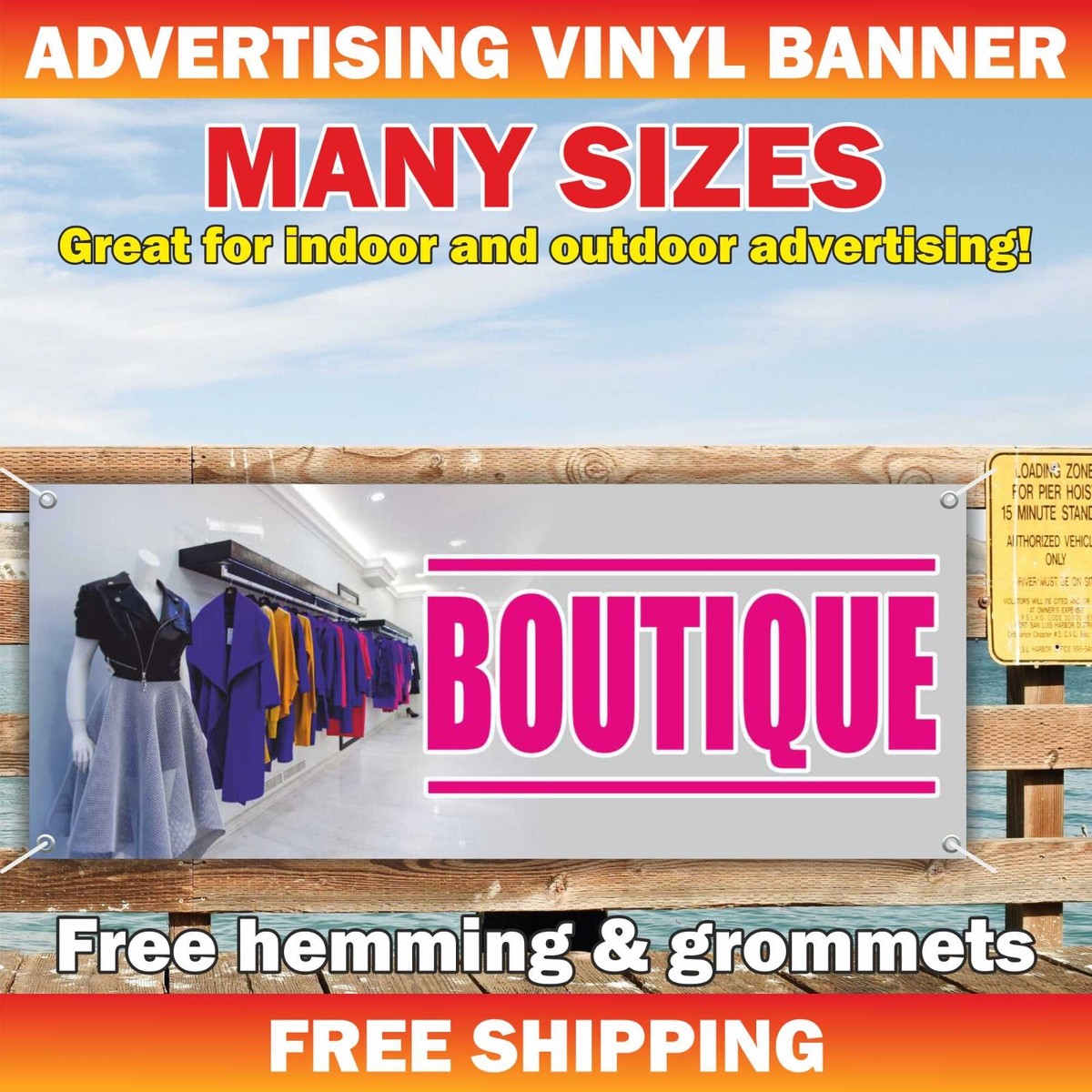 Ultimate Vinyl Sign Shop Layout Window Banners 2 Sided Window