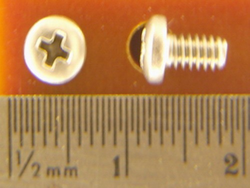 500 Stainless Steel Phillips Button Head #2-56 x 5/32" Screws | eBay