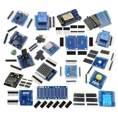 ESP8266 NodeMCU WiFi Dev Board 1CH Relay Shield ProtoBoard For WeMos D1 ...