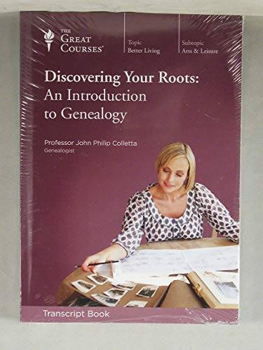Discovering Your Roots: An Introduction to Genealogy (Great Courses ...
