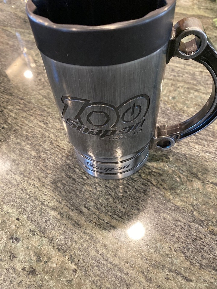 Snap On 100th anniversary flankard mug single item made in USA | eBay