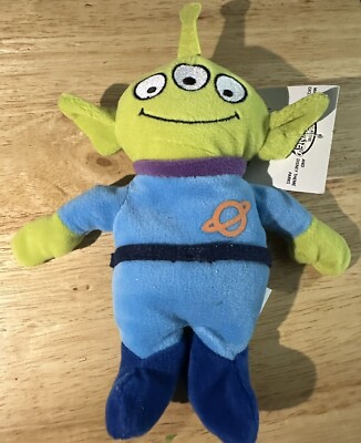 ALIEN 7" Disney Store Mini Bean Bag Plush Toy Story-Three Eye ( With ...