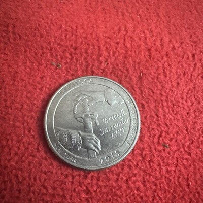 Saratoga British Surrender 1777 New York 2015 P Quarter Circulated | eBay