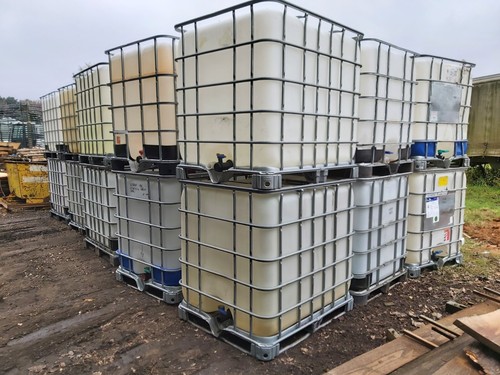 Empty IBC tank. 1000 litre - Used not cleaned - Collection only | eBay UK