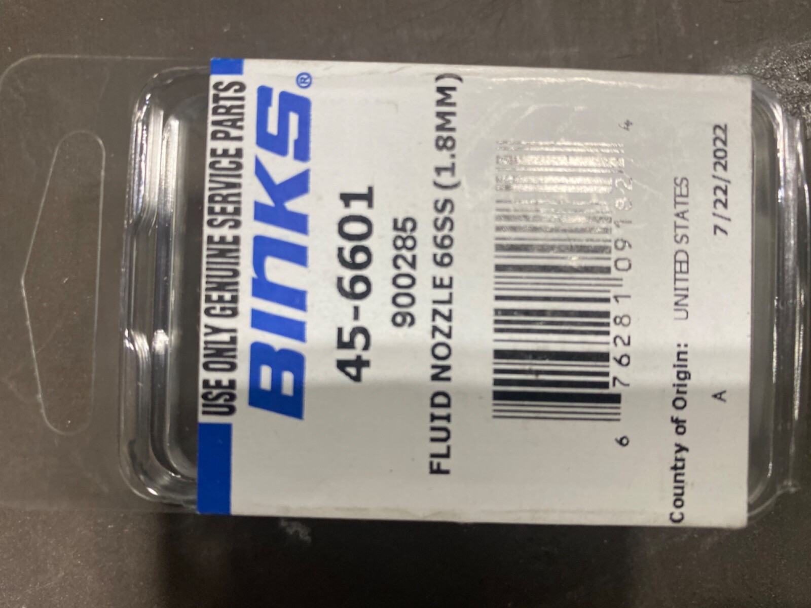 binks fluid nozzle 1.8mm binks 2100 | eBay