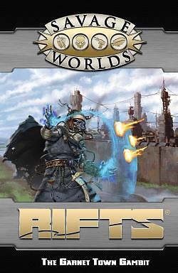 Savage Worlds RPG: Savage Rifts - GM Screen & Garnet Town Gambit ...