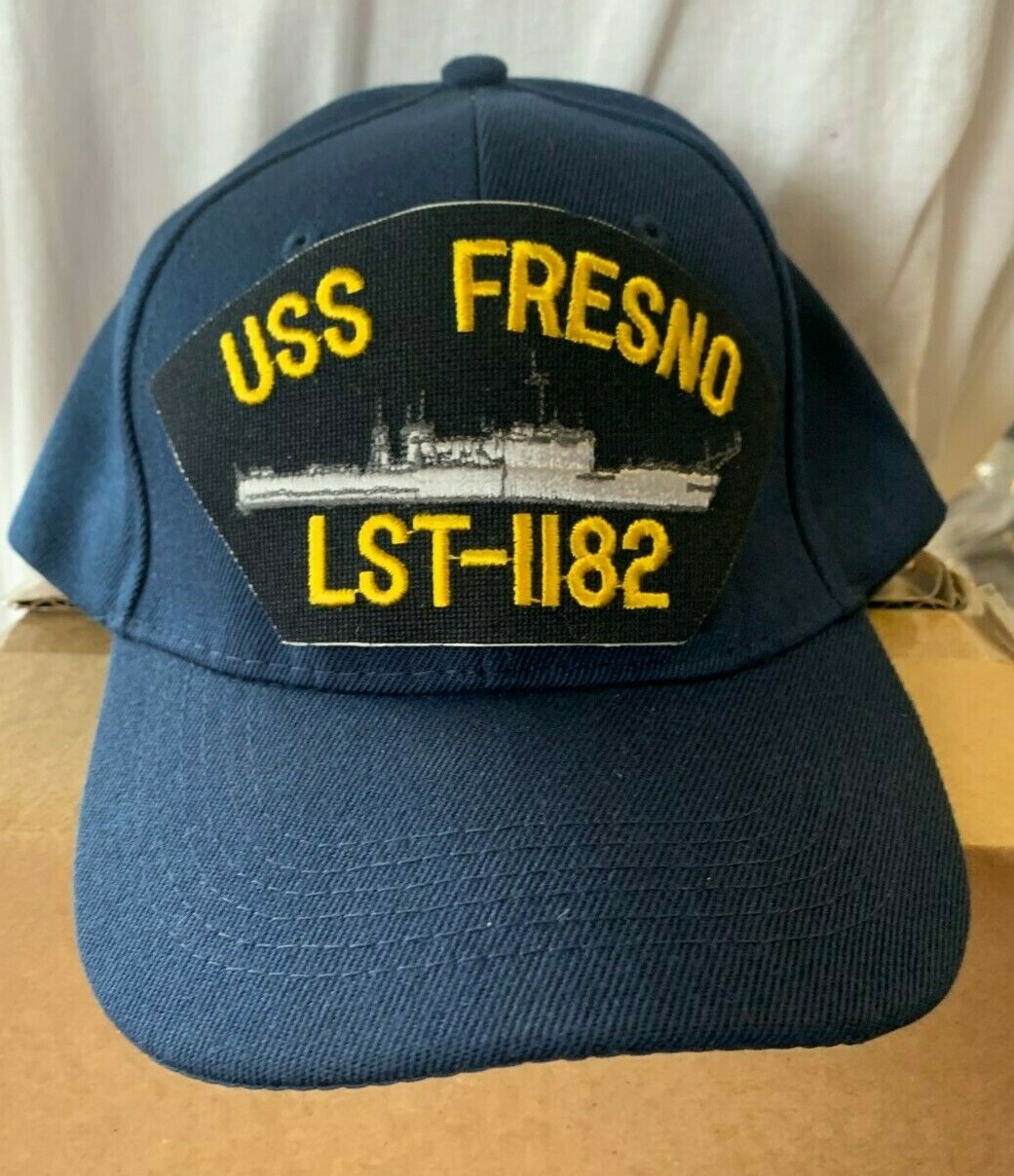 New US Navy USN Ship baseball hat/cap USS FRESNO LST-1182 Naval crew | eBay