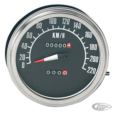 Zodiac Motorcycle Speed 2:1 Ratio KM/H 5/8" nut 1968 Thru 1984 Style ...