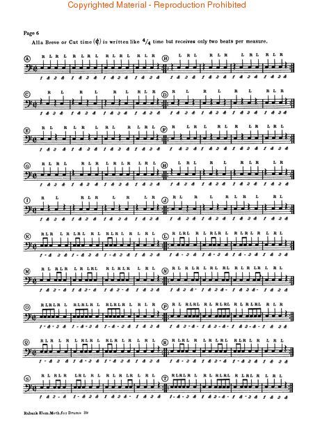 RUBANK ELEMENTARY METHOD FOR DRUMS-MUSIC BOOK INSTRUCTION BAND BRAND NEW ON SALE | eBay