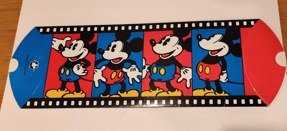 Vintage Unused Disney Store Mickey Mouse Pillow Folding Gift Box ...