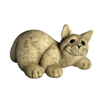 Quarry Critters Second Nature Design Cameron Cat Figurine 2000 Vintage ...