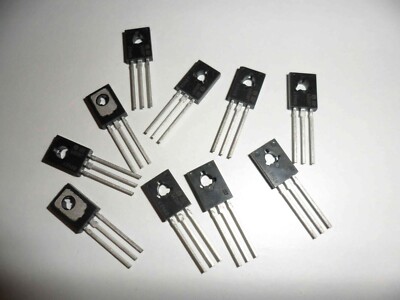 10 x BD437 Audio Transistor NPN 45V 5A SOT-32 STMicroelectronics (10pcs ...