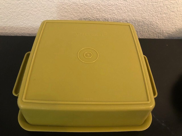 VTG Tupperware Green Containers 1362-19/Lid Cover 1363-26 and 1323-8 ...