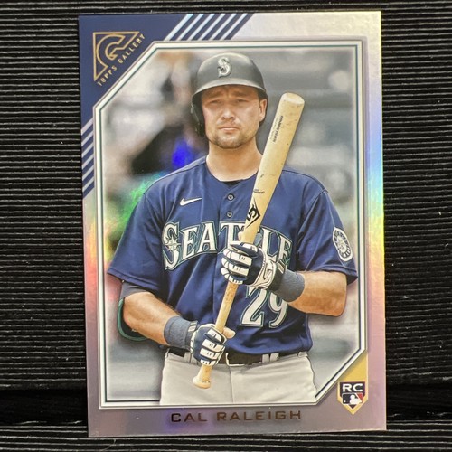 2022 Topps Gallery CAL RALEIGH Silver Rainbow Holo Foil Parallel ...